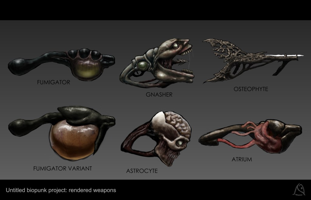 Biopunk Weapons – Nathan Aubin